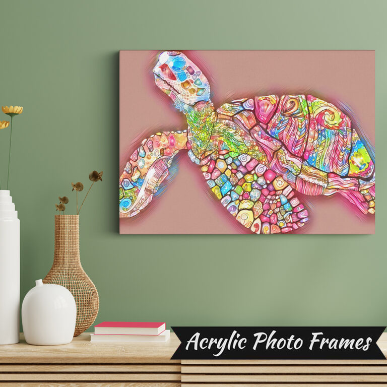 Turtle Art #6 – Acrylic Photo Frames